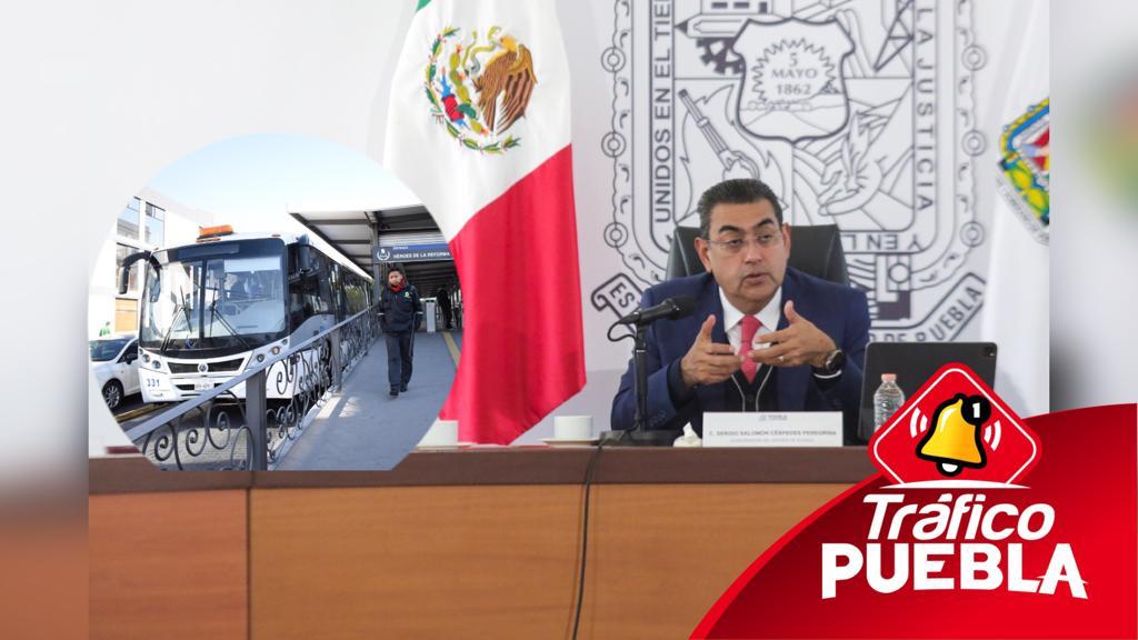 Así avanza la llegada de la línea 4 de RUTA - Tráfico Puebla