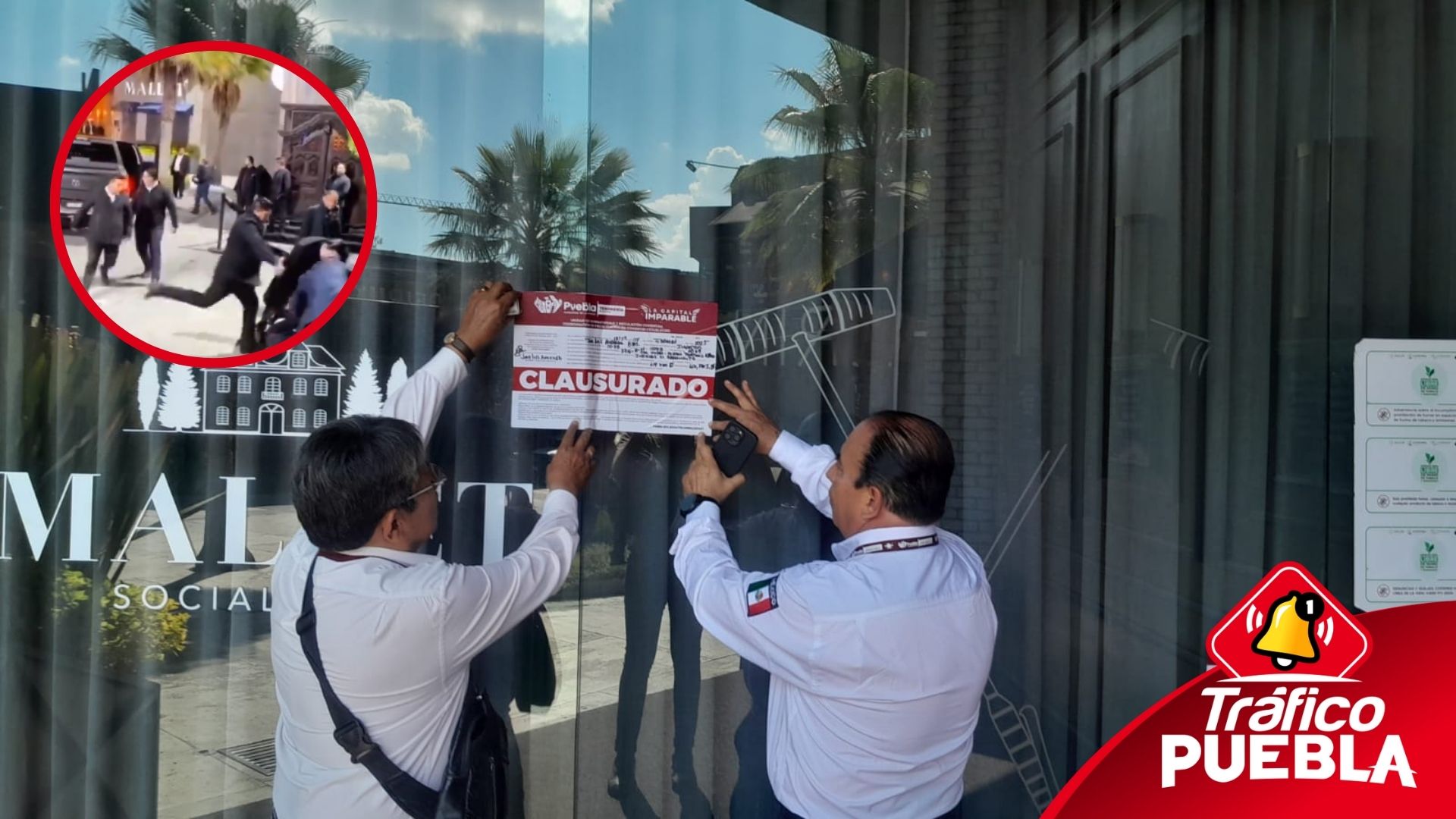 Clausuran el Bar Mallet en Puebla tras agresión a padre e hijo