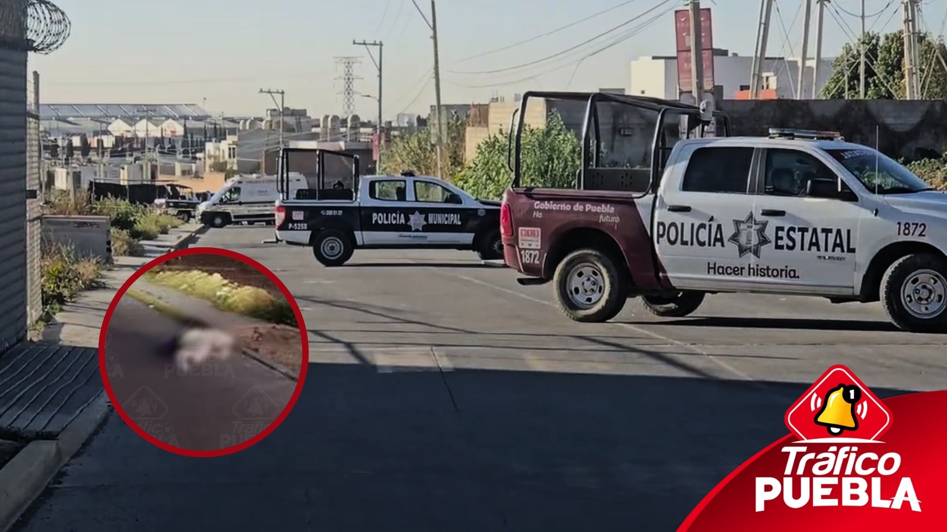 Encuentran un cuerpo emplayado y envuelto en sábanas en Cuautlancingo