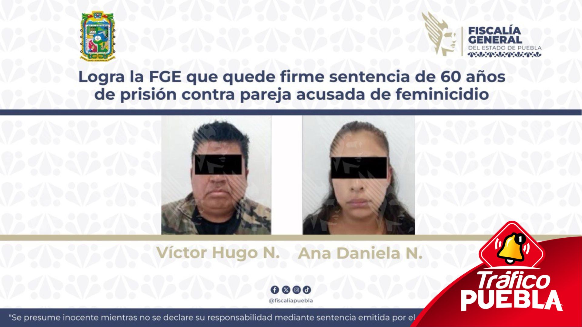Sentencia De 60 Años De Prisión Para Pareja Acusada De Feminicidio En