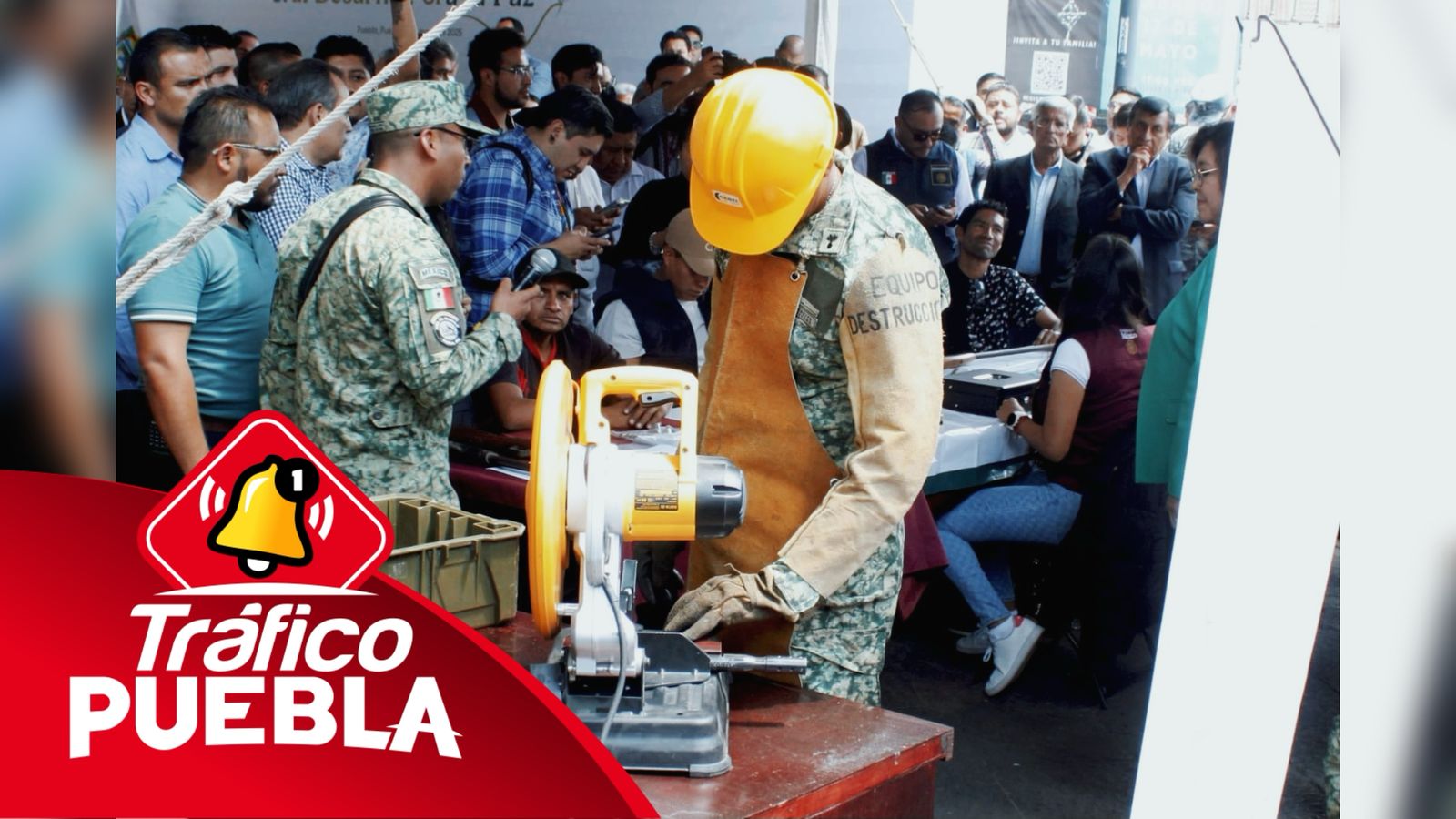 Inicia canje de armas por dinero en Puebla - Tráfico Puebla