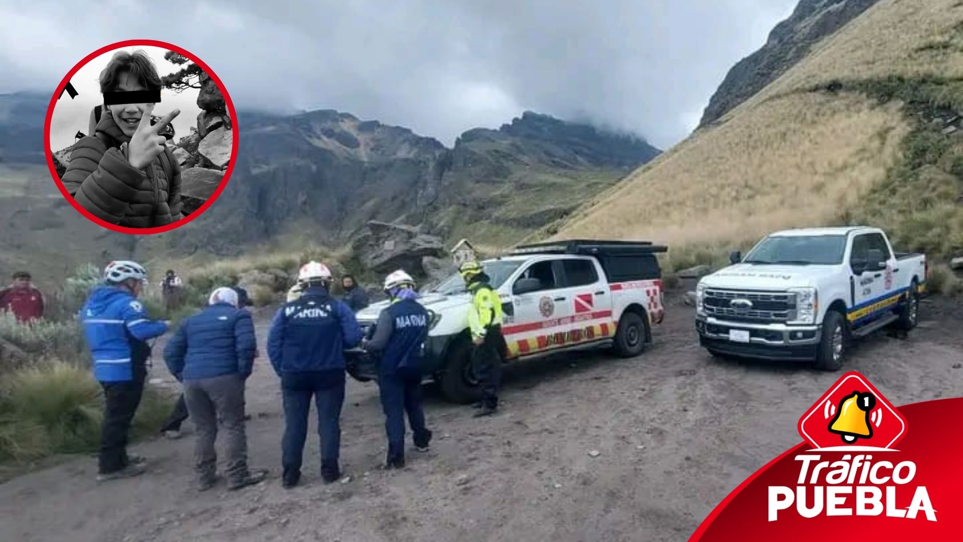 Paolo, un joven alpinistas fue hallado sin vida en el Iztaccíhuatl