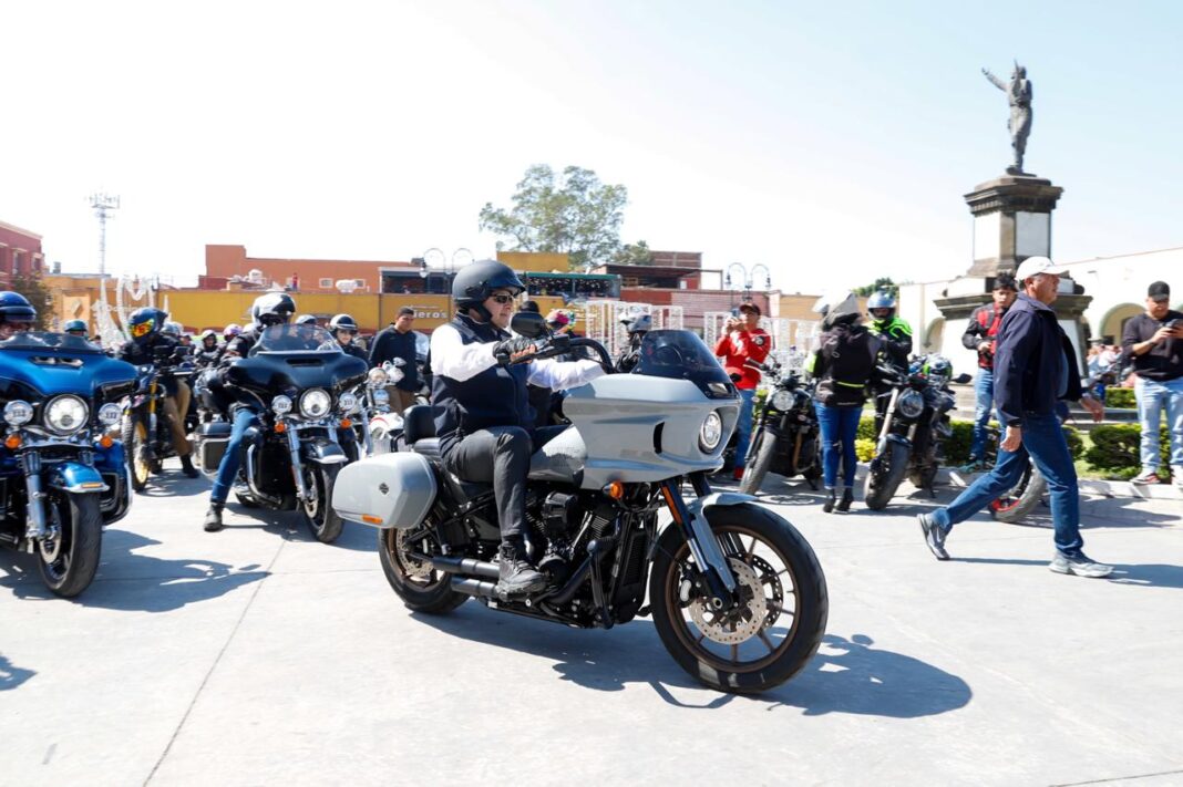 Puebla busca convertirse en la capital de los bikers con mega rodada